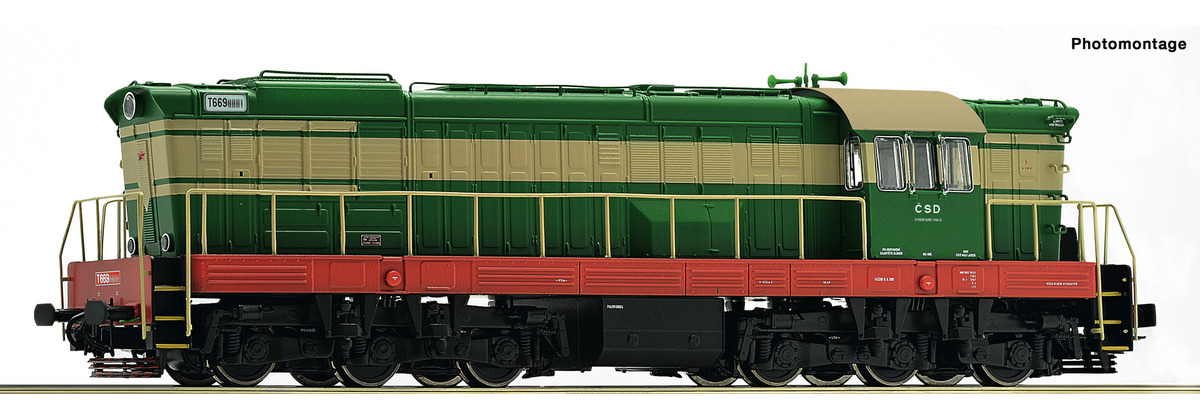Roco 73774 - dieselová lokomotiva T669.0, ČSD čmelák (HO) | Železniční ...