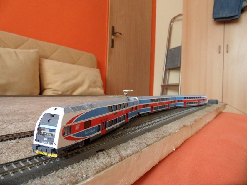 Model Elektrická jednotka City Elefant ČD, Rubikon, modely vláčků od ...